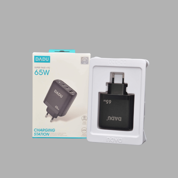 Dadu charging station 65 W- Super Fast PD-3 Ports