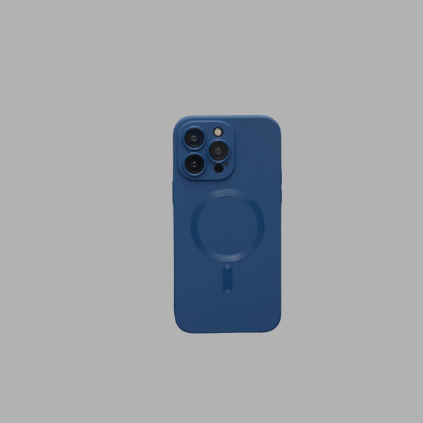 For iP 13 Pro Premium Soft Silicone Magsafe cover